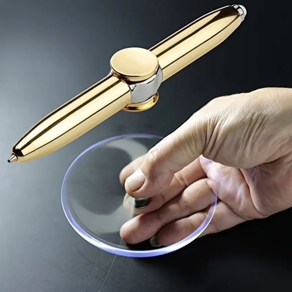 Onlinebodega Finds | Office | Fidget Spinner Pen With Led Light Stress ...